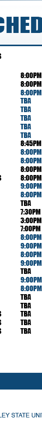 GVSU DIVISION 3 HOCKEY SCHEDULE