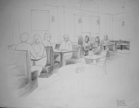 Kelly Junis|Artist|Drawing|Perspective Life Drawing