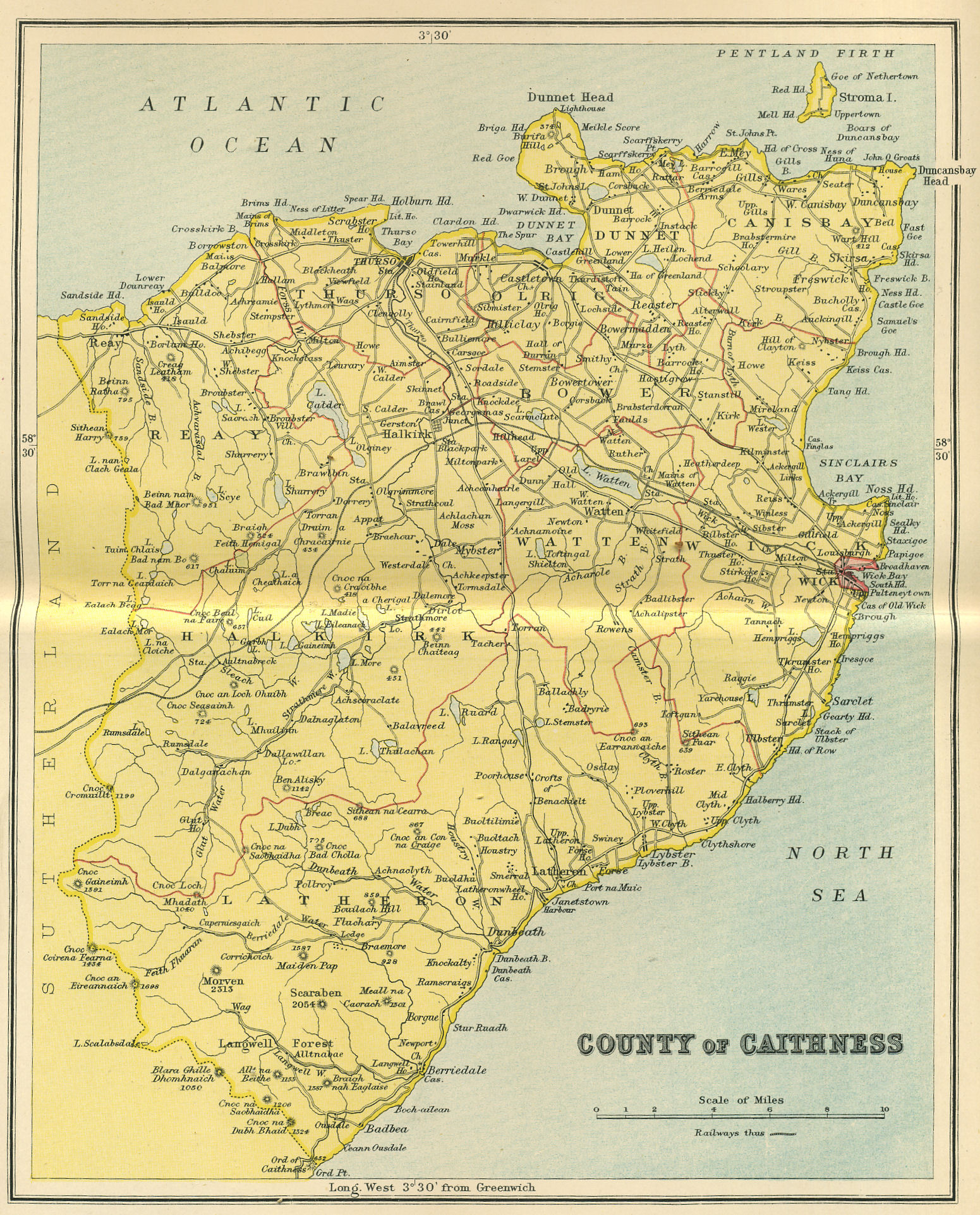 Of Caithness Main Page